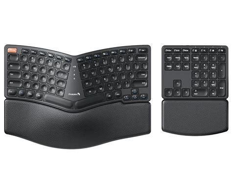 Mua Protoarc Wireless Ergonomic Keyboard Ek04 2 4ghz Wireless Ergo Keyboard With Separate