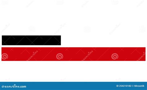 Red And Black Colored Broadcasting Element Lower Third Stock Illustration Illustration Of