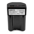 Vonyx MRB12 Lithium-ion 12V Megaphone Battery Pack with Charger