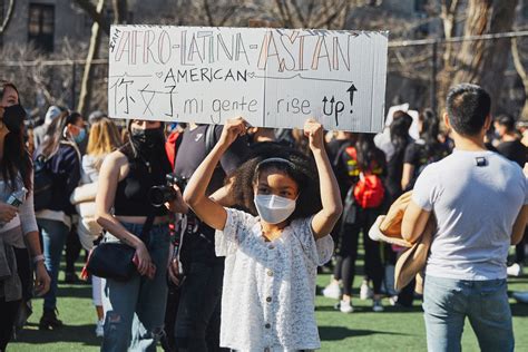 Scenes From The Black And Asian Solidarity March Through Lower