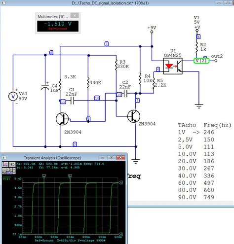 Isolation Entre Tachymètre Et Arduino