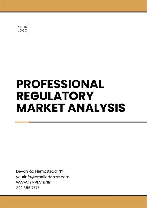 Free Professional Foreign Market Analysis Template To Edit Online