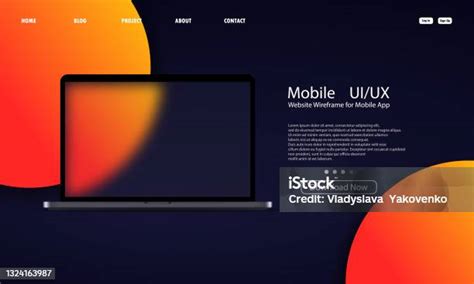 유리 형태주의 스타일 노트북 템플릿 Ui Ux 디자인 노트북 아이콘입니다 투명 유리 플레이트 세트와 현실적인 유리 모피 효과