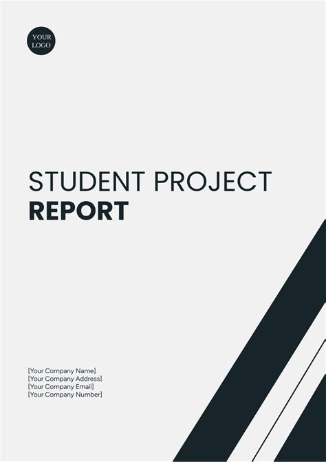 Free College Report Template To Edit Online