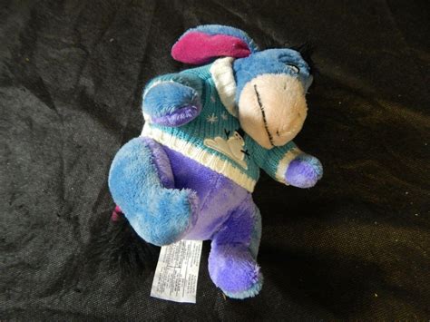 Vintage Disney Winnie The Pooh Eeyore Mini Bean Bag Plush Stuffie Lot 12 Pc 4545336515