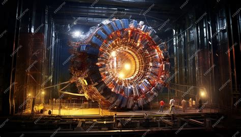 Premium Photo God Particle Cern Testing