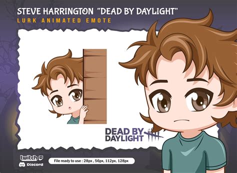 Steve Harrington Dead By Daylight Lurk Emote Dbd Twitch Emote Etsy