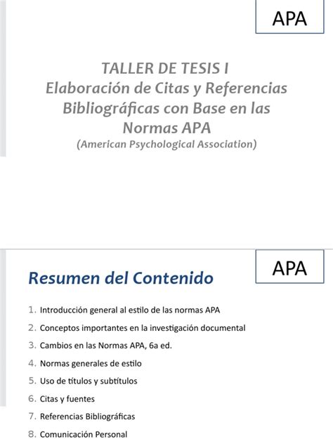 Normas Apa 6ta Edición Pdf Estilo Apa Comunicación Escrita