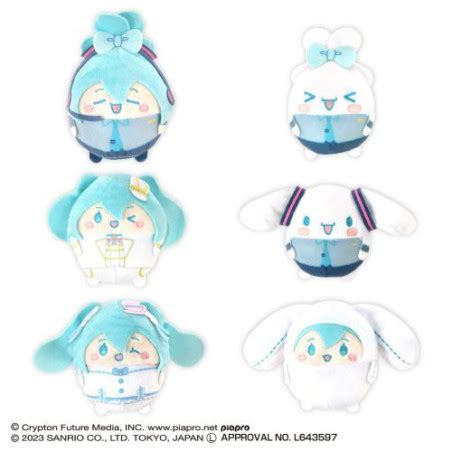 Plushies Fuwakororin Box Mc 01 Hatsune Miku X Cinnamoroll Meccha Japan