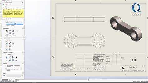 Using Model Items For Dimensions In SOLIDWORKS YouTube