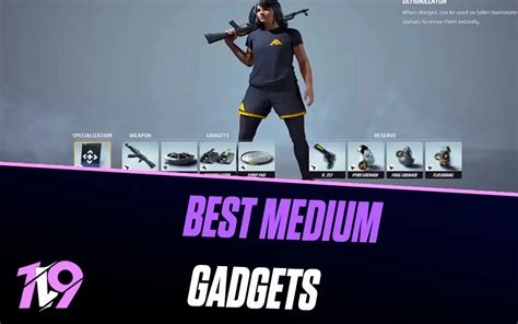 10 Best Medium Gadgets In The Finals 1v9