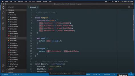 Extension Development Host Not Showing Theme Rvscode