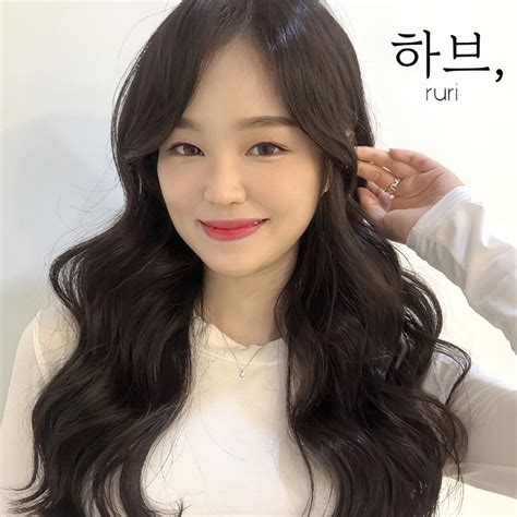 하브 선릉 긴머리웨이브 전체적으로 굵고 탄력있는 긴머리 웨이브〰️ 머리를 묶어도