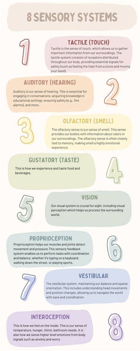 The 8 Sensory Systems
