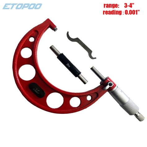 0 4inch 00001 Precisie Buiten Micromete Vicedeal