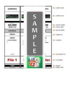 Box File Label Template Excel Printable Label Templates