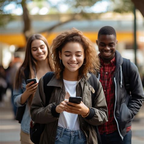 Jovens Com Celular Imagens Download Grátis No Freepik