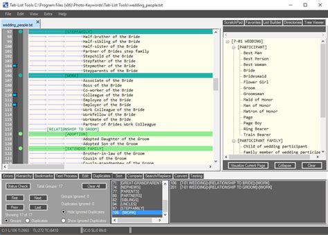 Tab List Tools A Toolbox For Creating Editing Fixing And Visualizing Any Tab Indented List