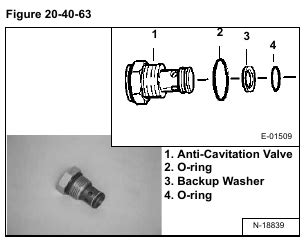 BobCat HYDRAULIC CONTROL VALVE FOOT CONTROL Anti Cavitation Valve