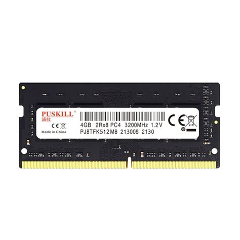 Модуль оперативной памяти Puskill Ddr4 Notebook Memory 1x4 ГБ Pj8tfk512m8 купить по выгодной
