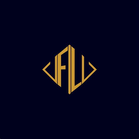 Fl Initial Monogram Square Logo Design Ideas 22573908 Vector Art At Vecteezy