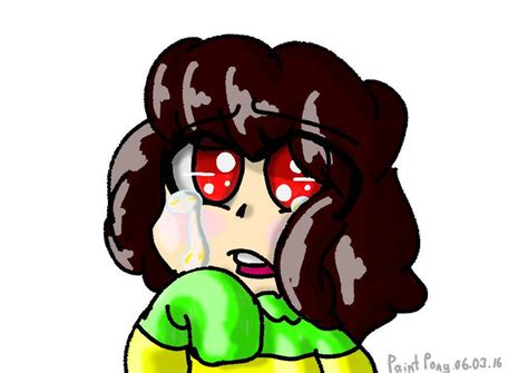 Sad Chara By Drawingthings4you On Deviantart