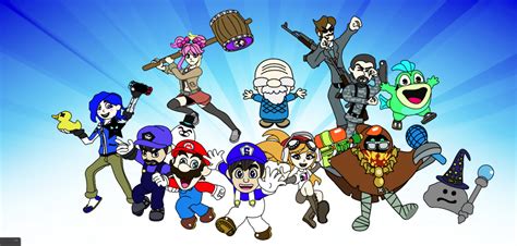 Smg4 Character Banner Progress By Dripptide On Deviantart