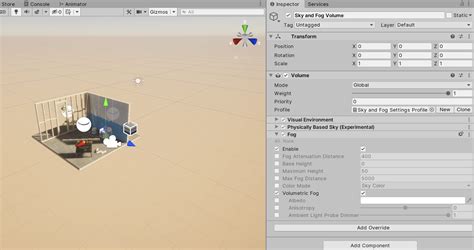 Creating Volumetric Fog Unity Learn