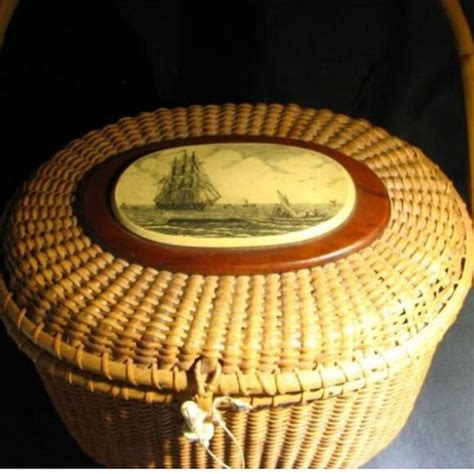 Nantucket Bags Restored Barlow Type Nantucket Basket Vintage W