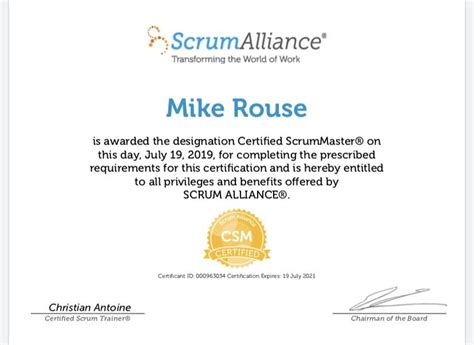 mike rouse on linkedin scrum certified agileprinciples
