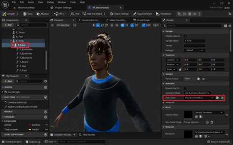 Integrate VIVE OpenXR Facial Tracking With MetaHuman Developer Resources