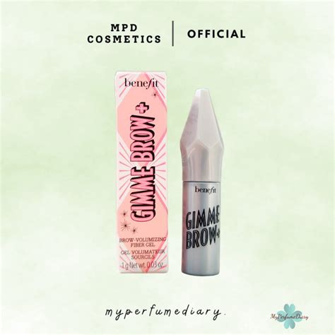 B3n3fit Gimme Brow Brow Volumizing Fiber Gel 0 2g 1g Mini Size Shopee Malaysia