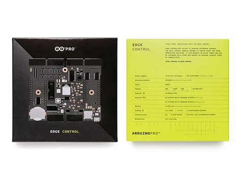 arduino edge control — arduino official store