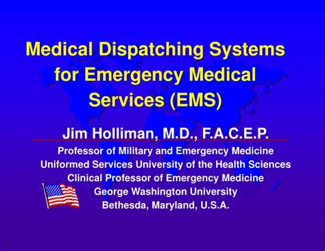 Ppt Medical Dispatching Systems For Emergency Medical Services Ems Powerpoint Presentation