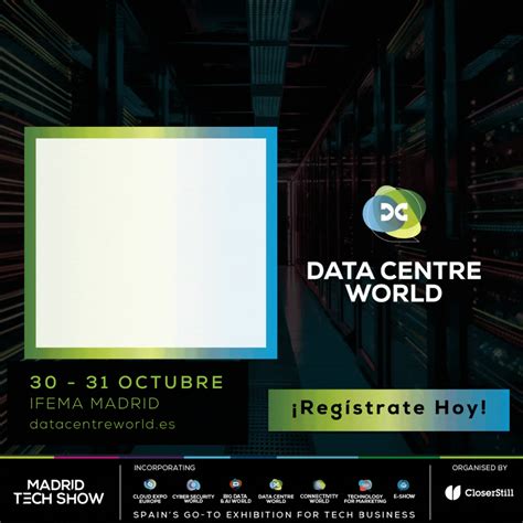 Csb Energy Technology On Linkedin Data Centre World Madrid En Linkedin Datacentreworld