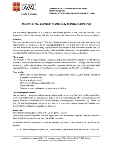 Masters Or Phd Position In Neurobiology And Tissue Engineering Umair Ahmad