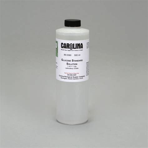 Glucose Standard Solution 1 Ml 1 Mg Laboratory Grade 500 Ml