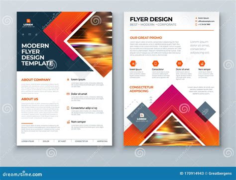 Flyer Design Modern Flyer Background Design Corporate Template Layout