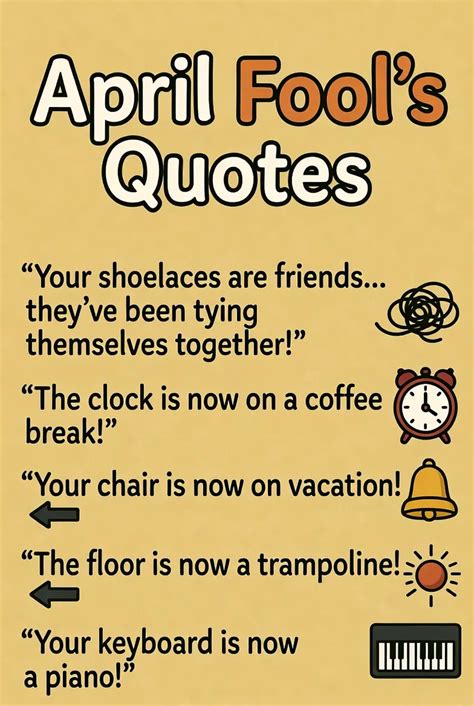 141 Funny April Fools Quotes To Spark Laughter And Pranks 2026
