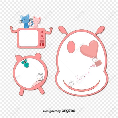 만화 텍스트 상자 유치원 일러스트건강화보소보 Png 일러스트 무료 다운로드 Lovepik