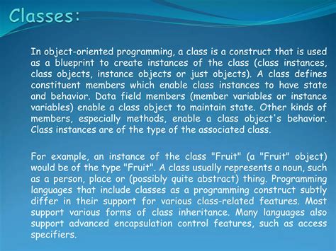 Introduction To Object Oriented Programming2ppt
