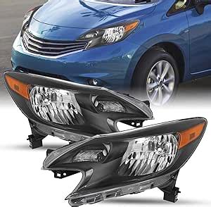Sockir Headlight Assembly Compatible With 2014 2015 2016 Nissan Versa