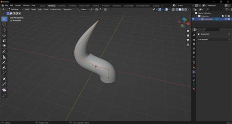 i can t use the knife tool on a mesh made with a curve how can i cut
