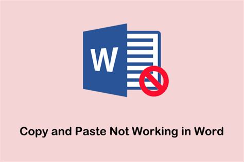 Definitive Guide To Fixing Copy And Paste Not Working In Word