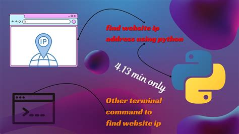Find Ip Address Of Website Using Domain Name Youtube