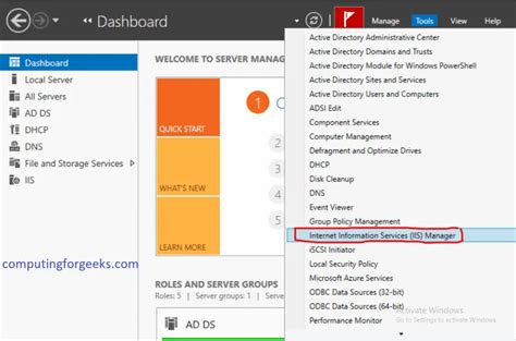 configure virtual directory on windows iis server 2019 computingforgeeks
