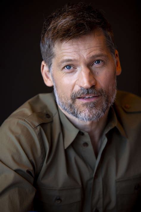 Nikolaj Coster Waldau At The Got Press Tour In Ny On April 4th 2019