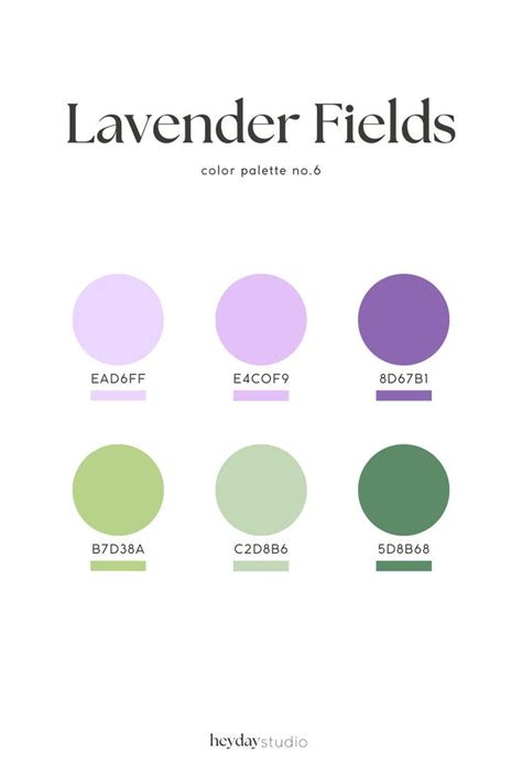 Lavender Fields Color Palette