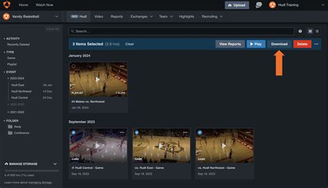 Download Video New Hudl Library • Hudl Support