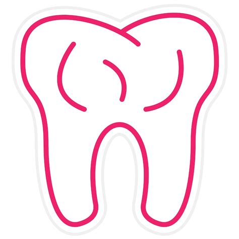 Premium Vector Teeth Icon Style